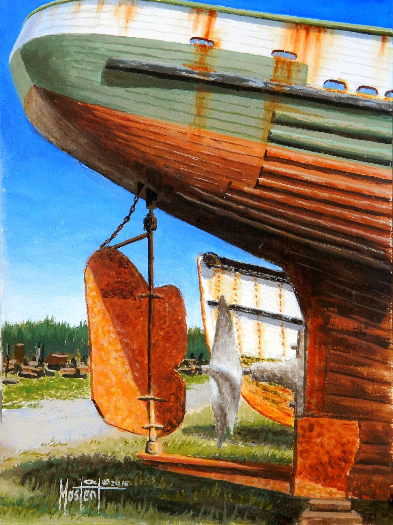Boneyard Detail - Dutch Mostert